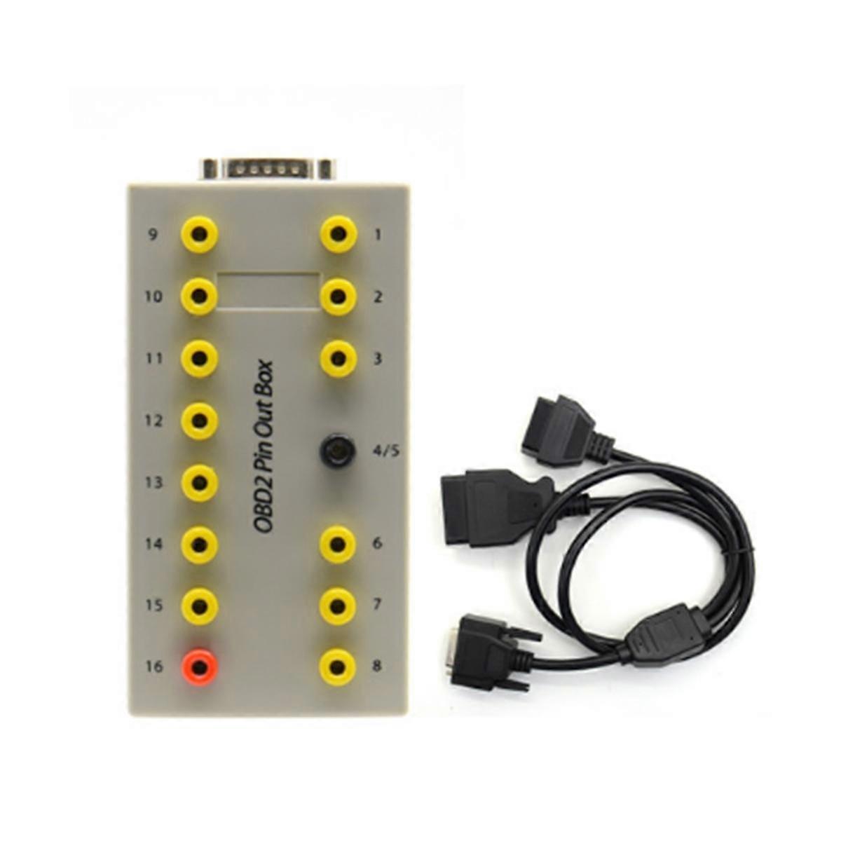 OBDII OBD2 Breakout Box Car Break Out Box Car Protocol Detector Auto ...