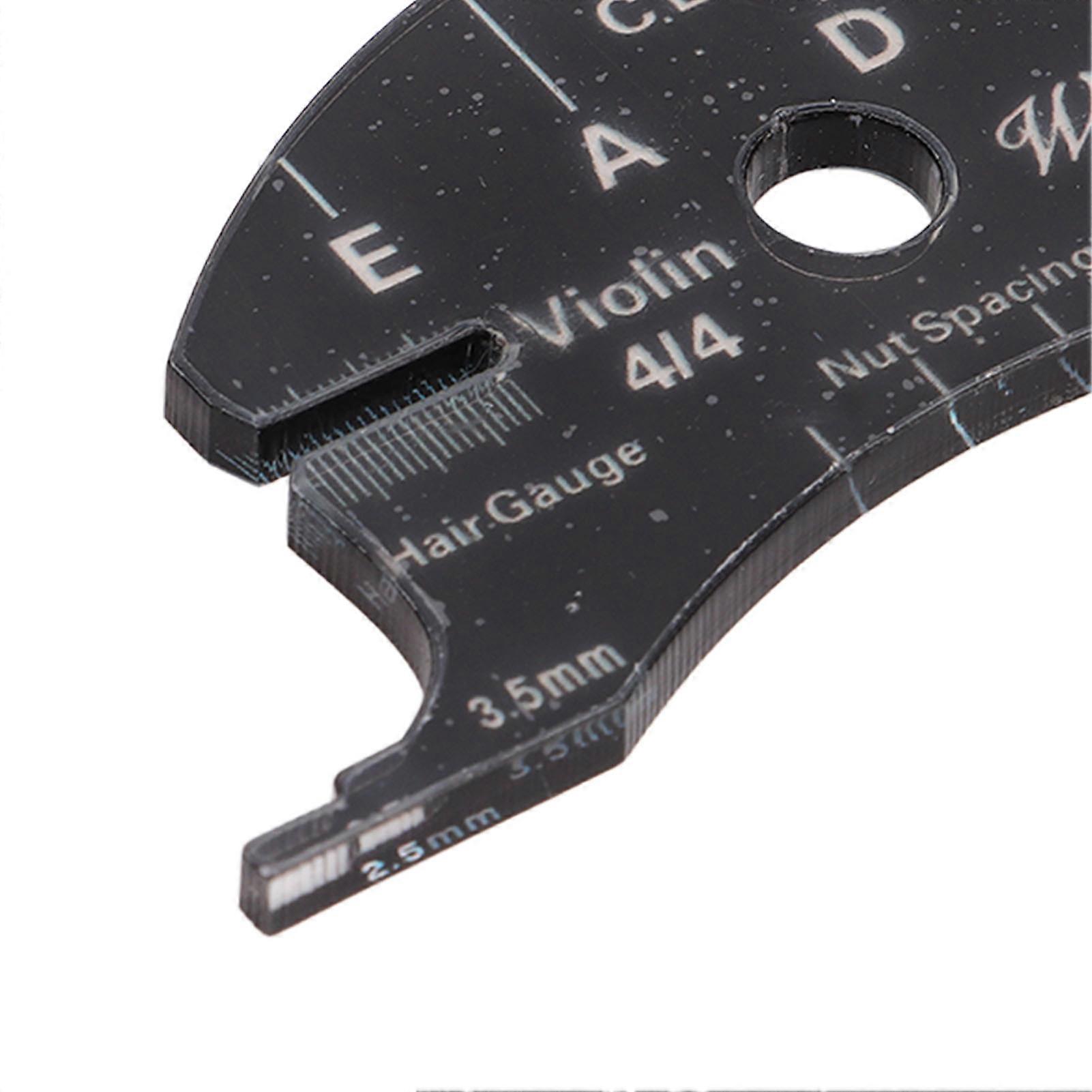 Violin Bridge Reference Tool Acrylic Accurate Violin Bridge Mold ...