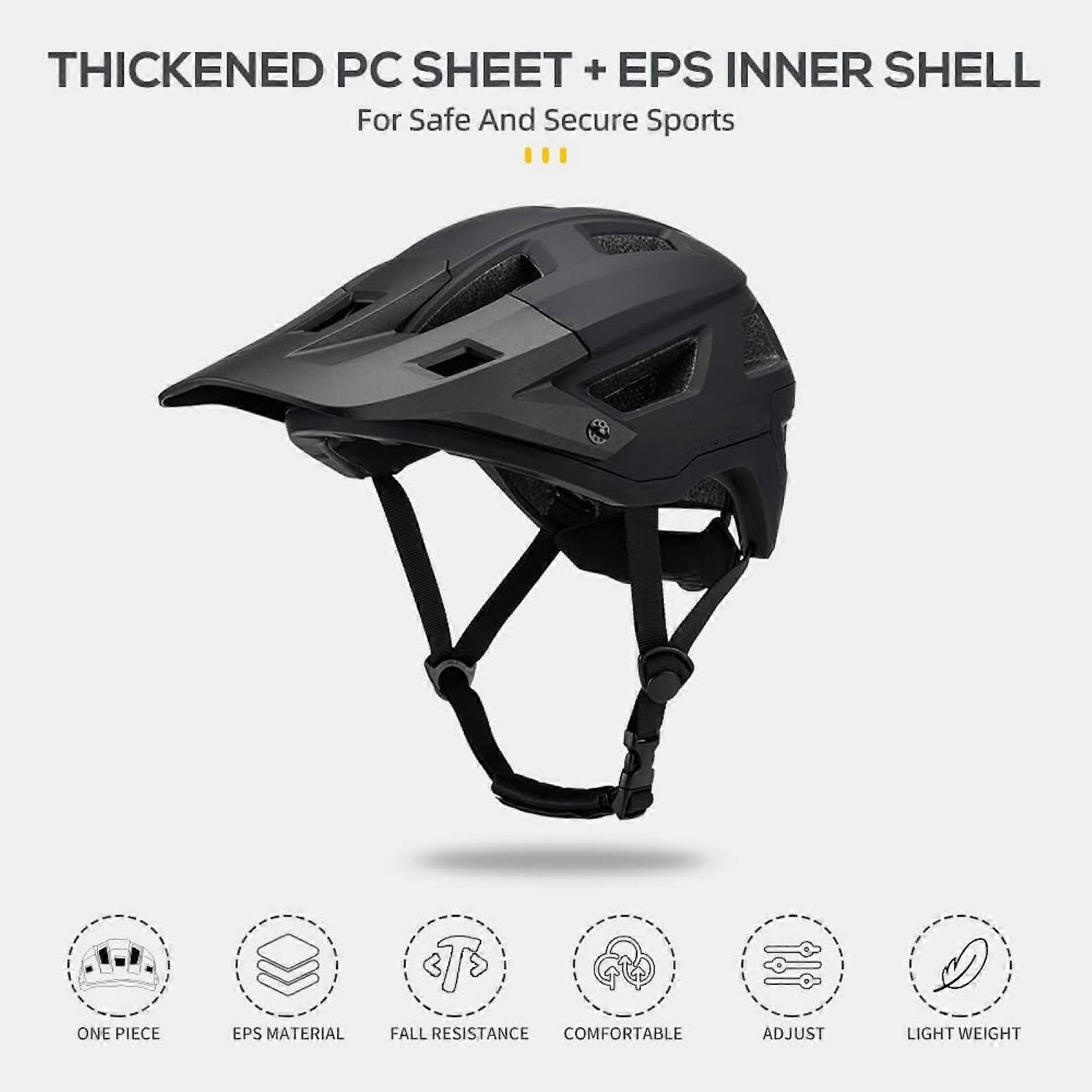 Mountain Bike Helmet Lightweight - MTB & Road Bicycle Helmet for Adults ...
