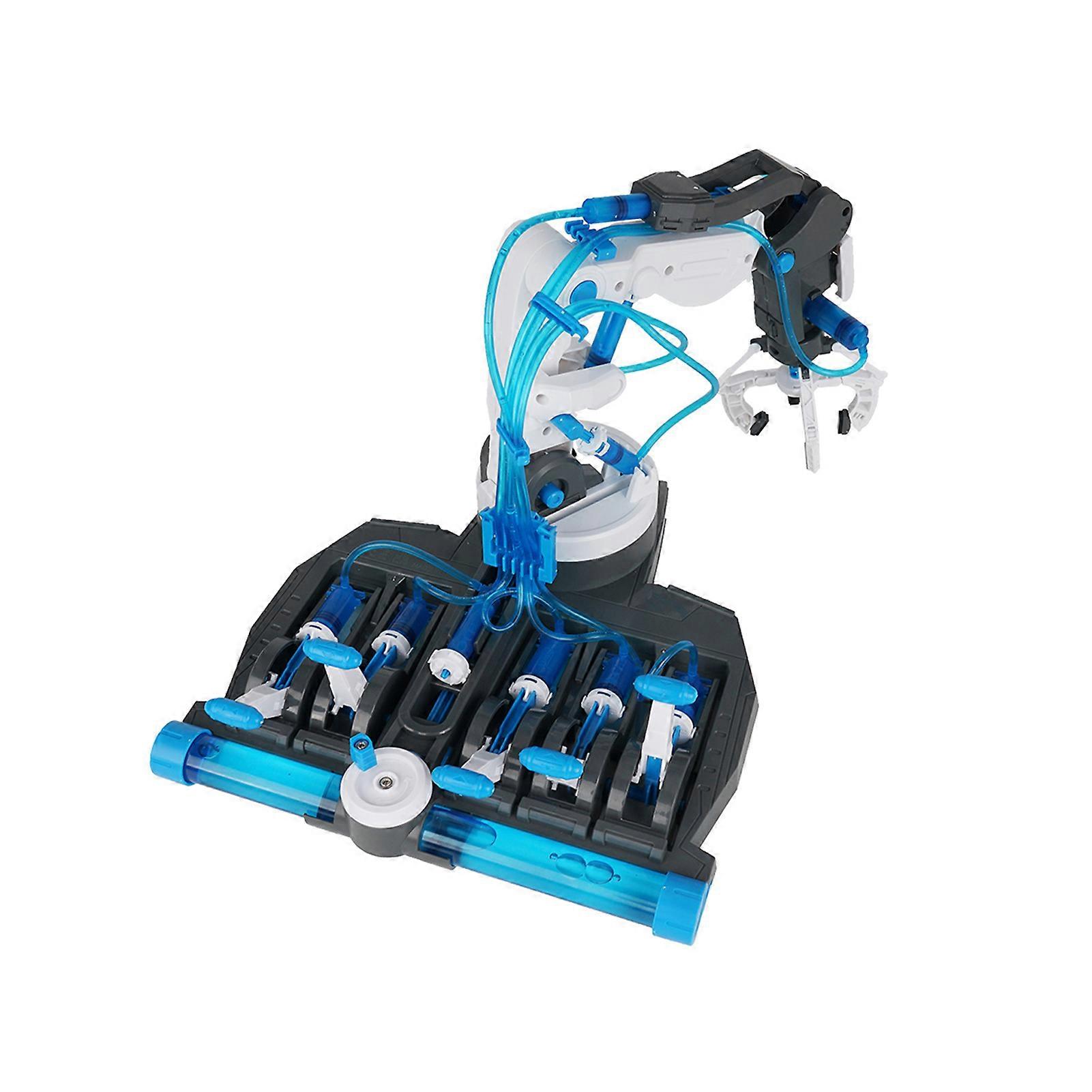 Hydraulic Mechanical Arm Toy Birthday Gift DIY Assembly Plastic Robot ...