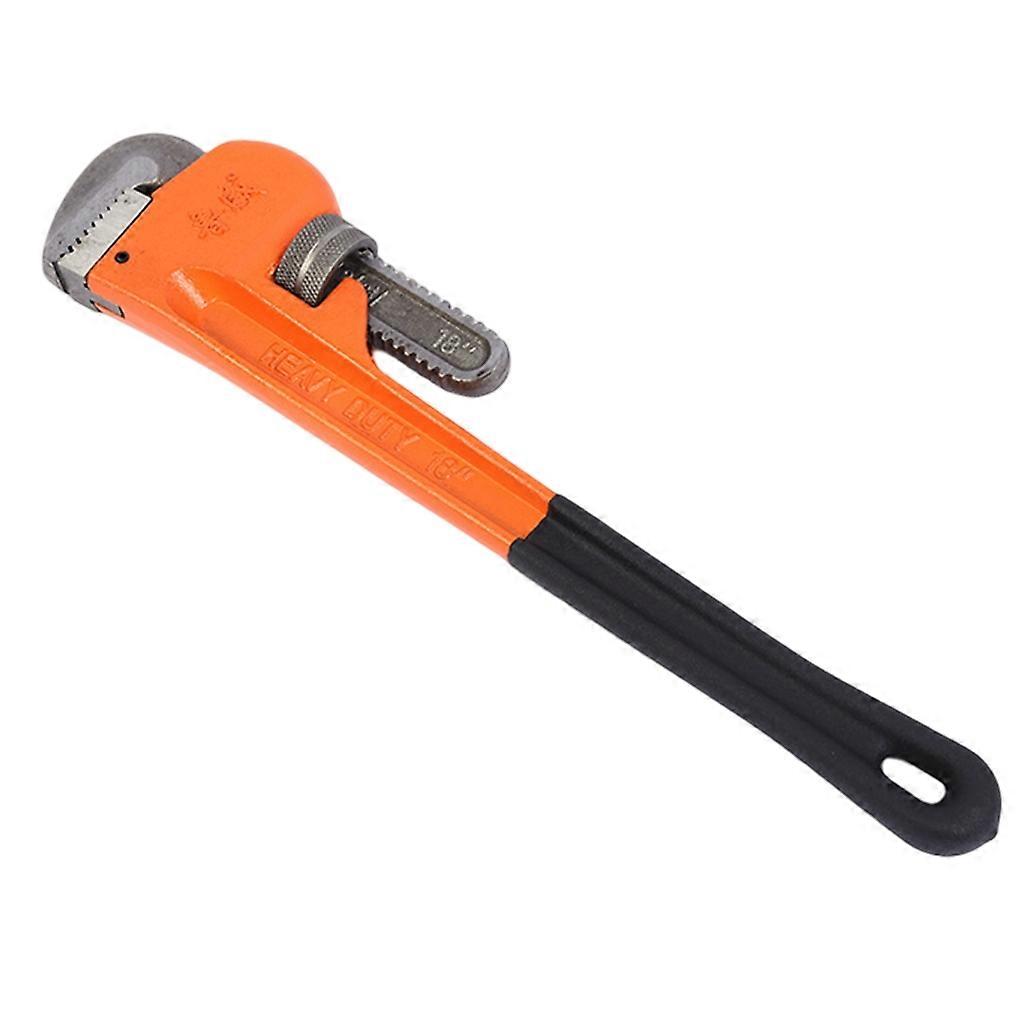 Heavy Duty Pipe Wrench Adjustable Plumbing Wrench Plumber Tools Home ...