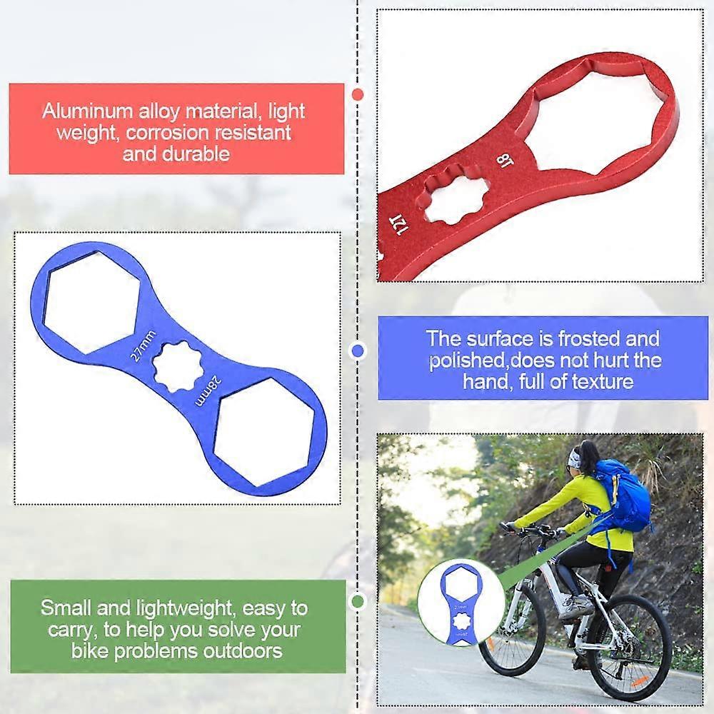 Bicycle Front Fork Tool Bike Front Fork Cap Wrench Spanner ...