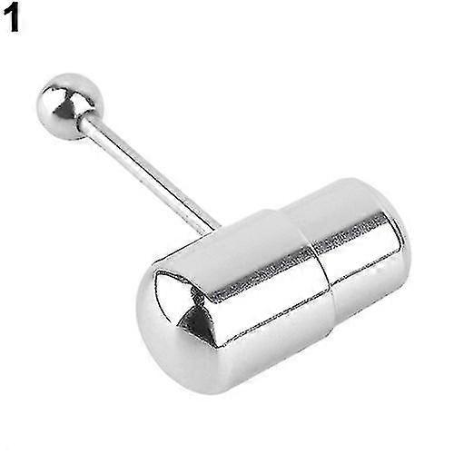 Stainless Steel Body Jewelry - Cool Vibrating Barbell Tongue Rings Bars ...