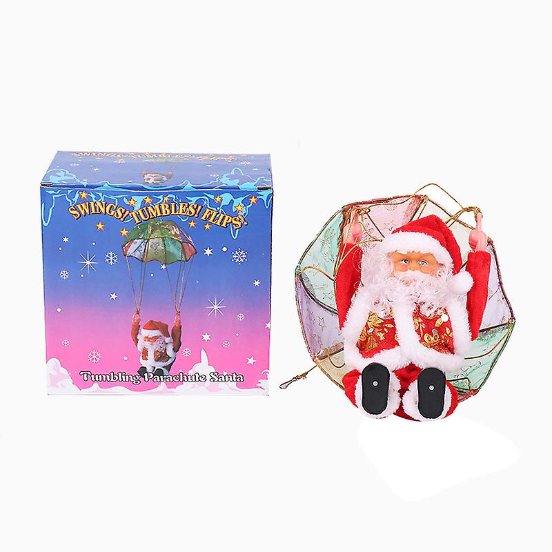 Parachute Somersaults Electric Music Santa Claus Children's Toys ...