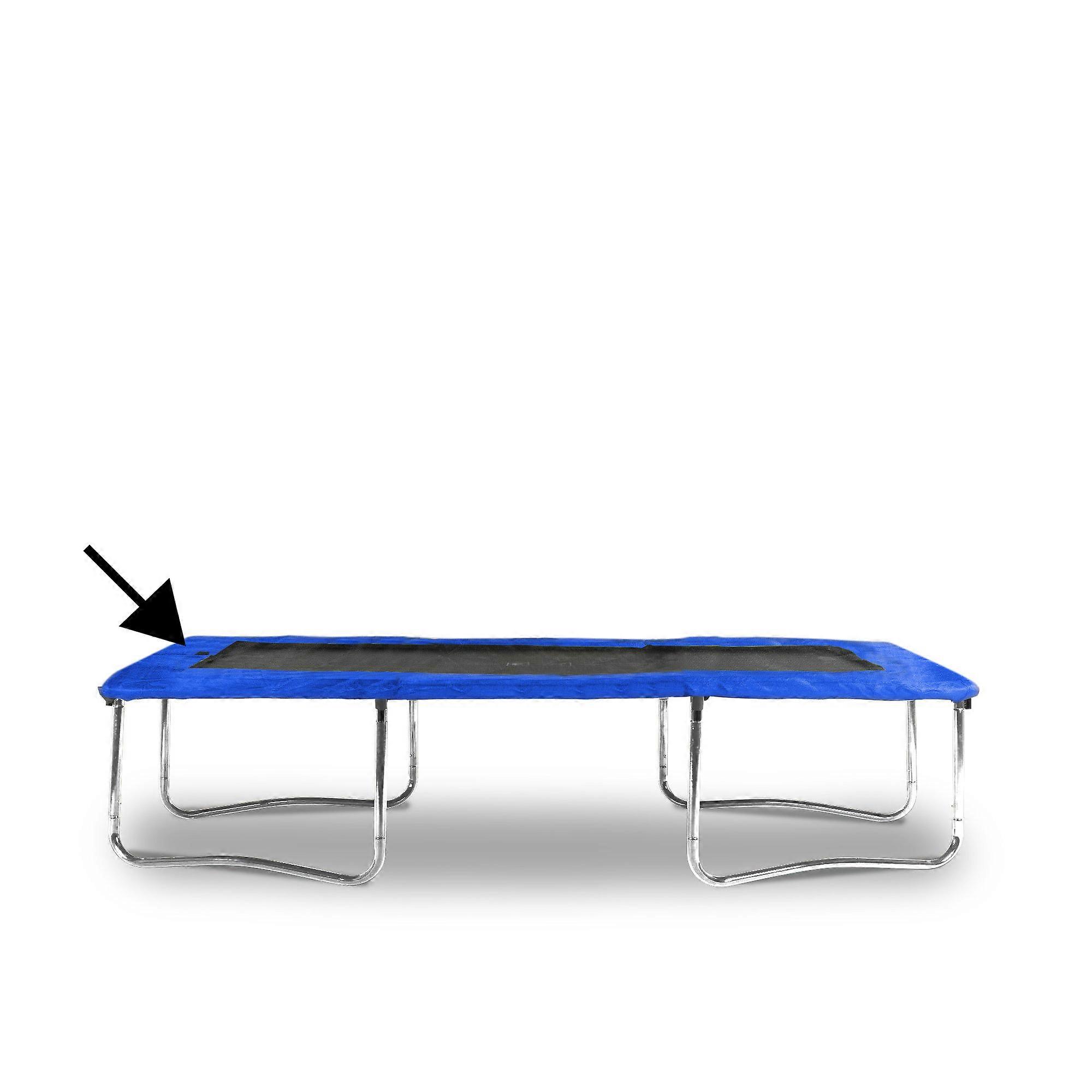 Safe trampoline edge 12mm - blue - 180x270 cm - protection for children ...