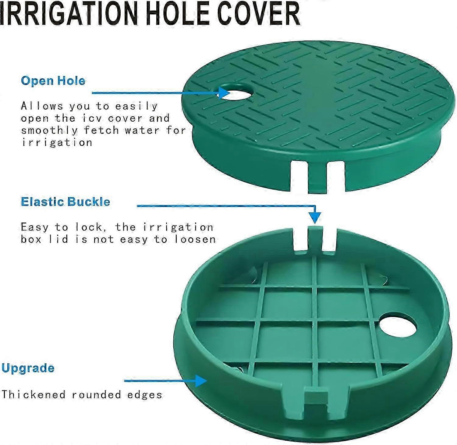 2-pack sprinkler valve cover green sprinkler cover irrigation valve box ...