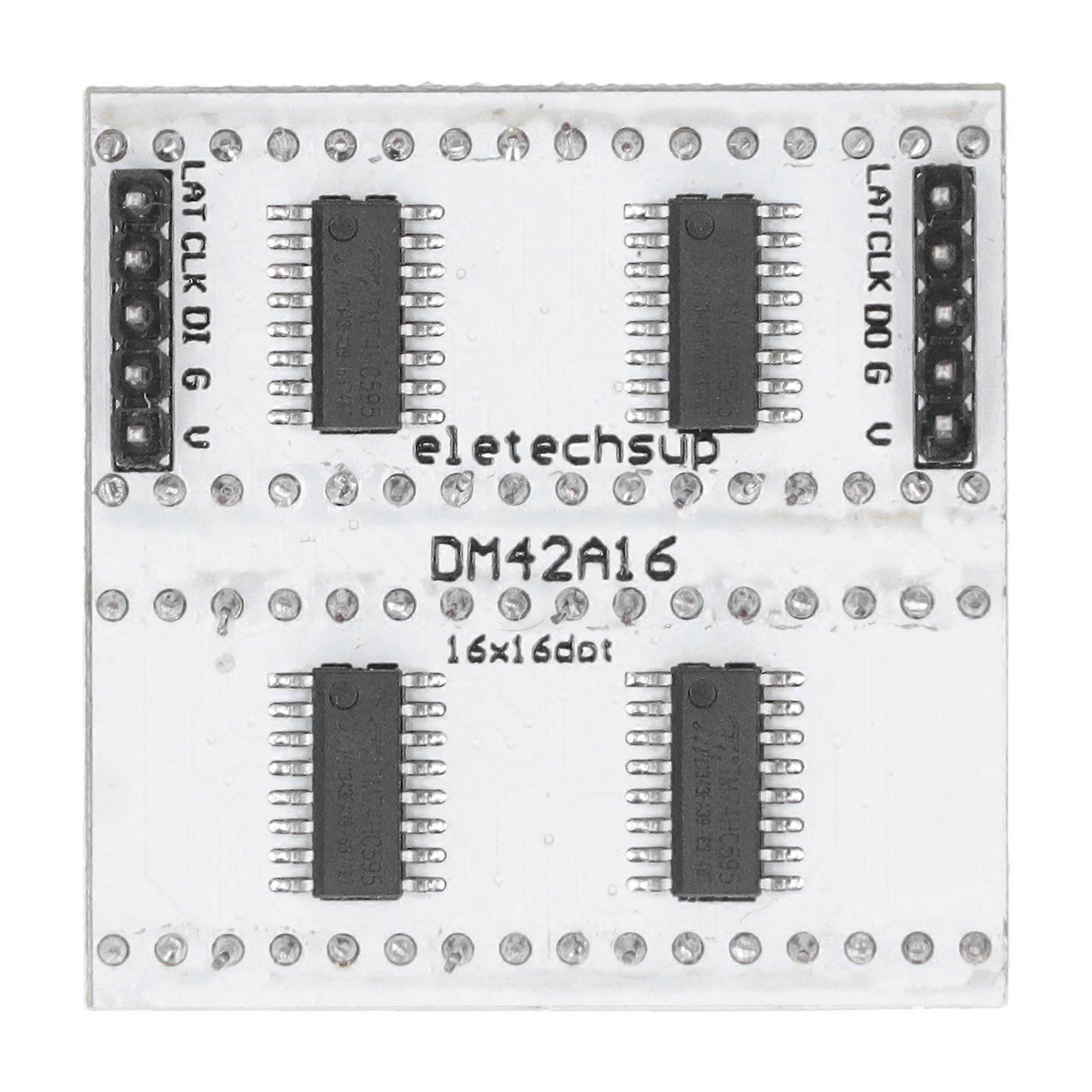 Matrix LED Display Module 16x16 Dot Matrixs Modules with Red Light for Raspberry Pi | Fruugo UK