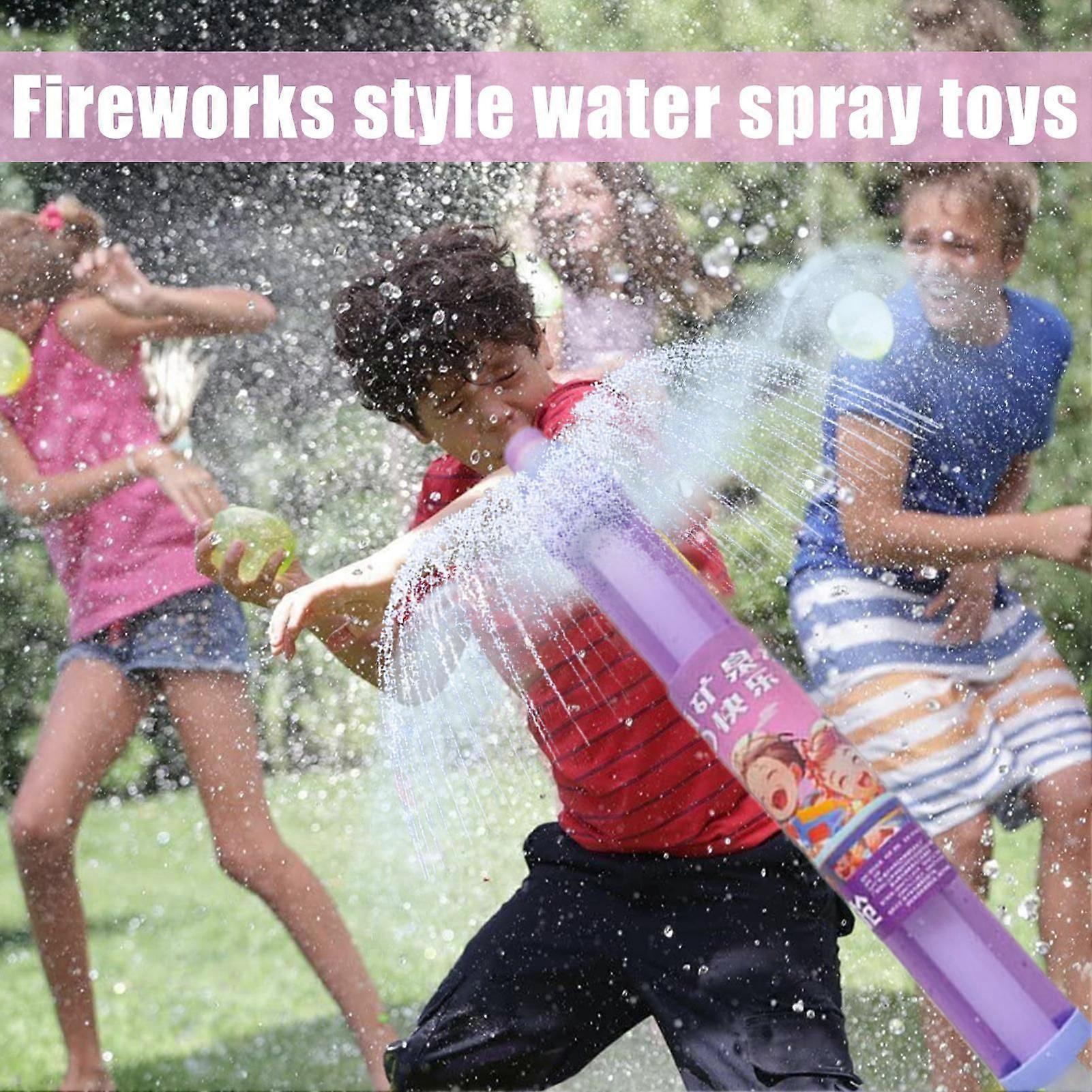 Firework Water Squirter, Fireworks Jets Spray Toys Adults Kids Water ...