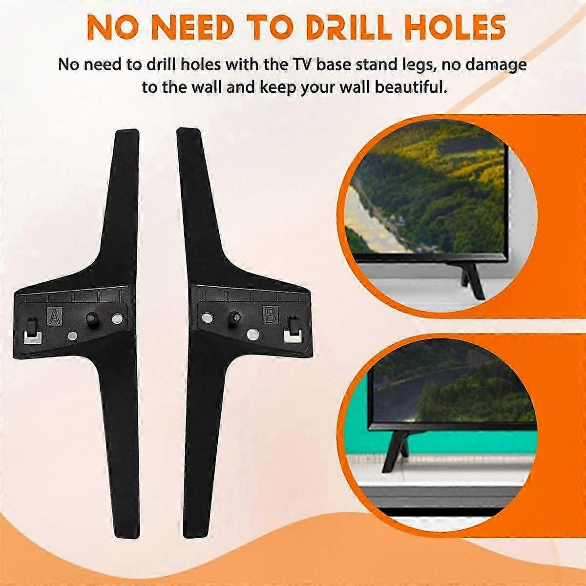 TV Stand Legs Replacement for LG 49 50 55 Inch TV, Compatible with LG ...