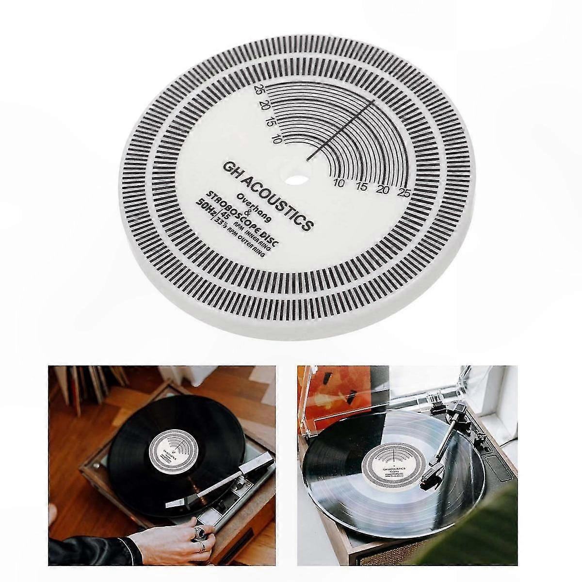 Stroboscopic Test Disc for Turntable Speed Calibration and Vinyl ...