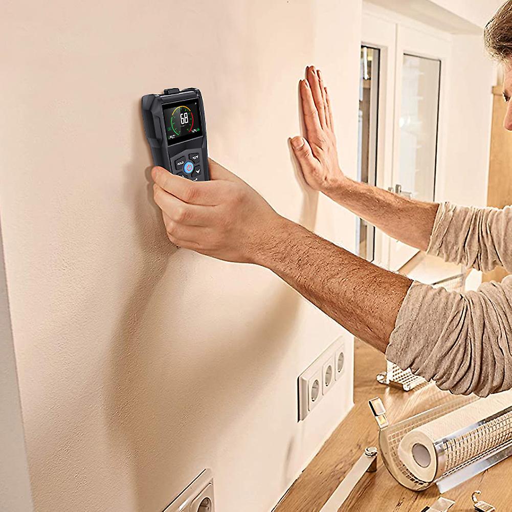 Full Angle Inverted Non-destructive Inductive Wood Moisture Meter ...