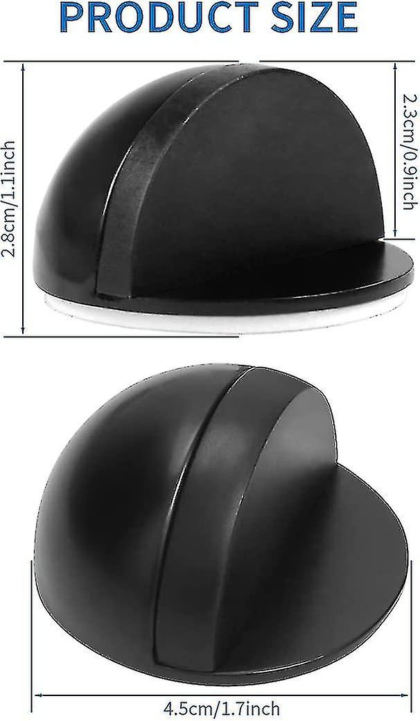 Door Stopper, Door Stops, 6 Pieces Adhesive Door Stopper, Adhesive Door ...