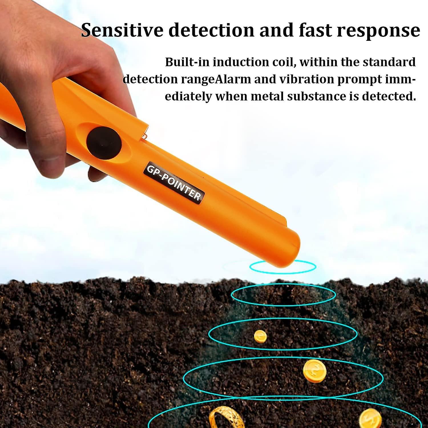 Pinpointer, Ip66 Waterproof Pinpointer Metal Detector, Metal Detectors ...