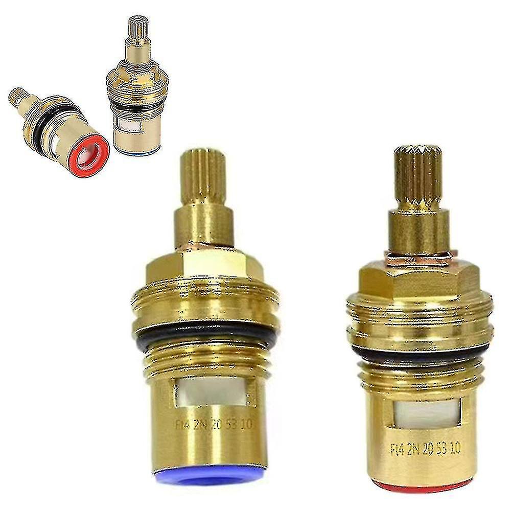 2 Pcs Tap Valves Replacement Universal Disc Cartridge Insert Faucet ...