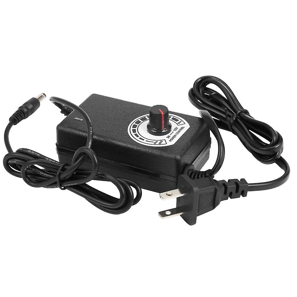 Ac To Dc Adapter 12v 2a Adjustable Power Supply Motor Speed Controller ...