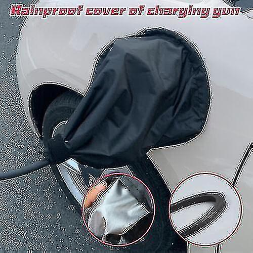 Rain Cover For Electric Vehicle Car Square Outdoor Ev Auto Charger Port ...