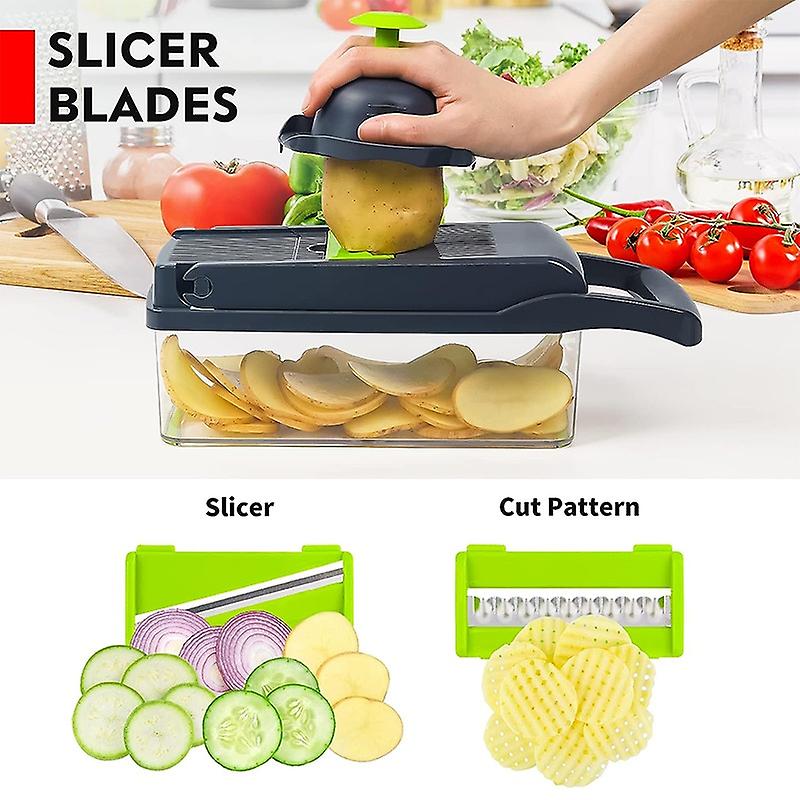 Multi-Functional Vegetable Cutter Household Potato Slicer Kitchen ...
