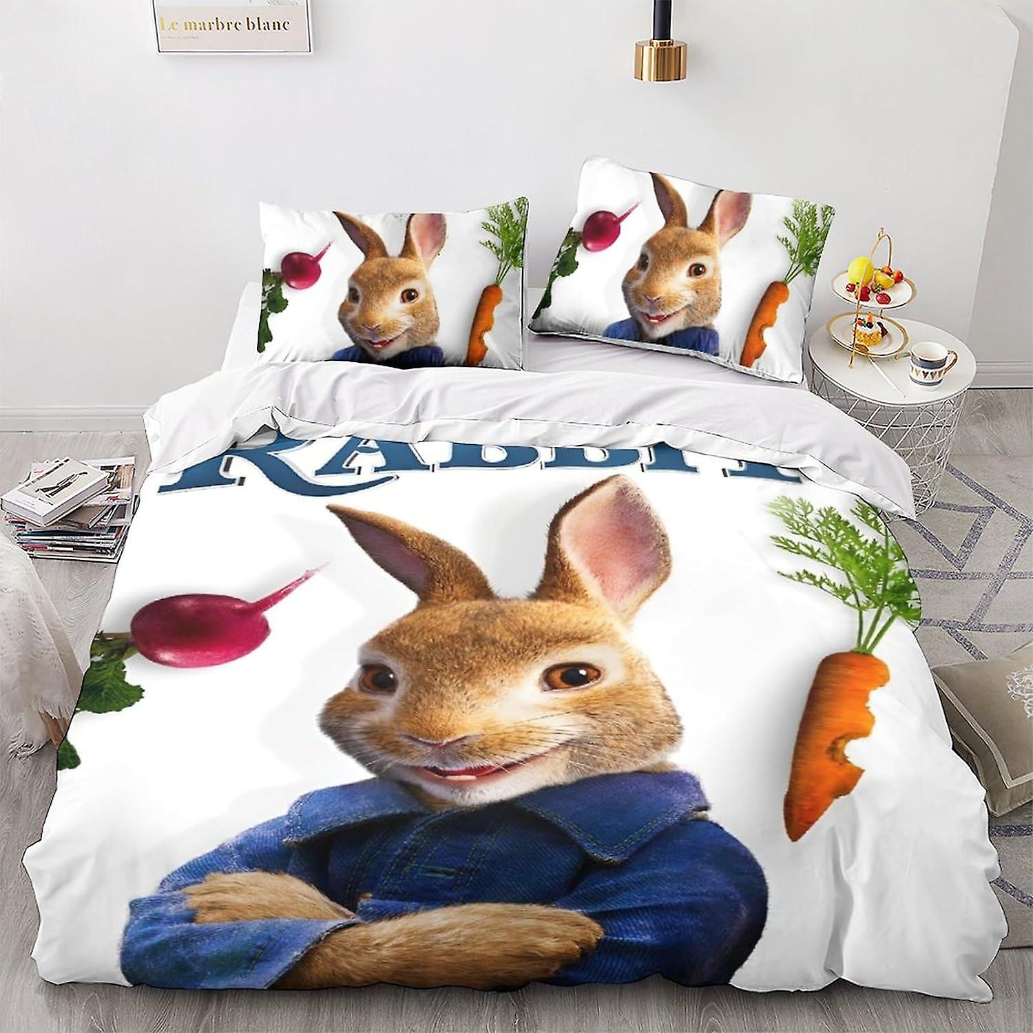 Peter Rabbit Bedding Set Duvet Cover Set for 3D Printed 3 Piece Set ...
