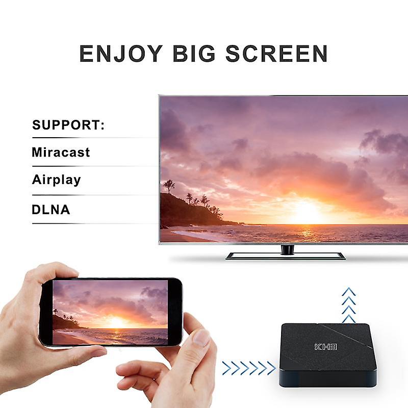 Android 10.0 kh3 tv box 2gb 16gb allwinner h313 quad core 2.4g wifi ...