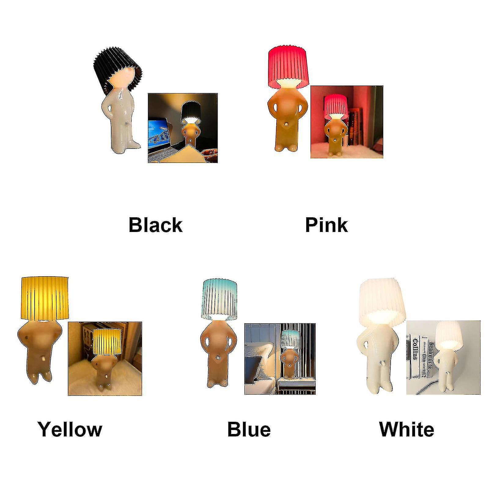 Shy Man Lamp,naughty Boy Creative Desk Lamp Funny A Little Desk Shy Man ...