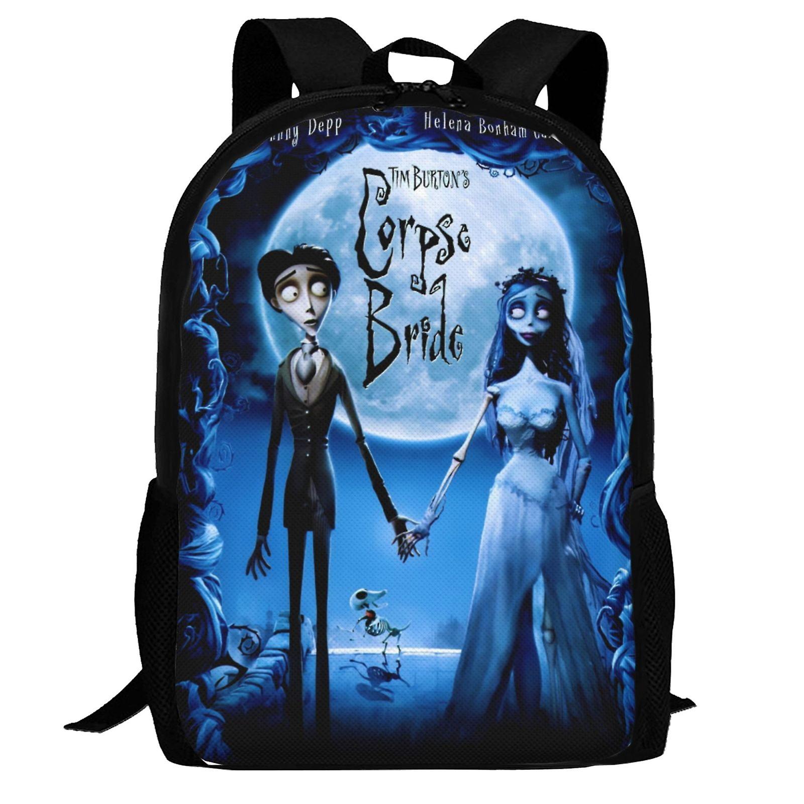 Corpse Bride Backpack,3d Print Laptop Backpack Lightweight Casual ...