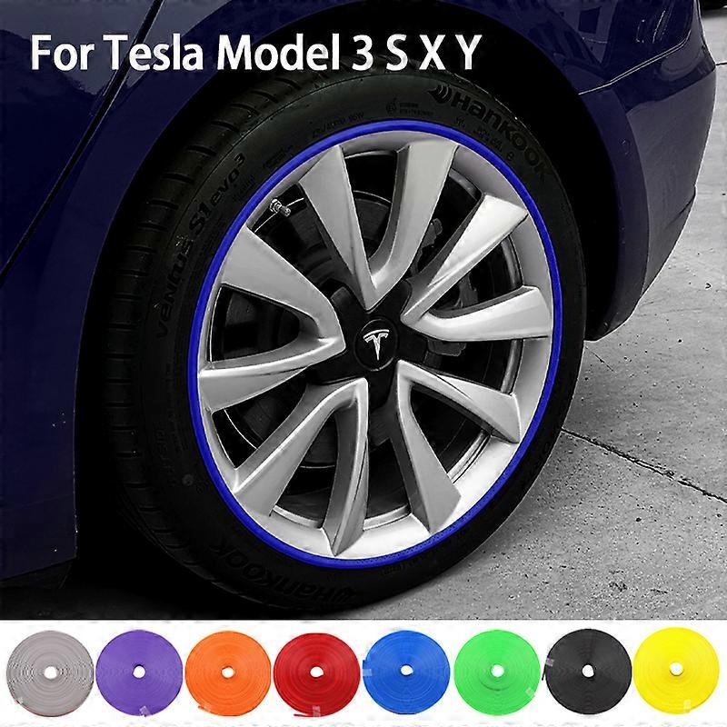 For Tesla Model 3 Y S X Rimblades Car Vehicle Color Wheel Rims ...