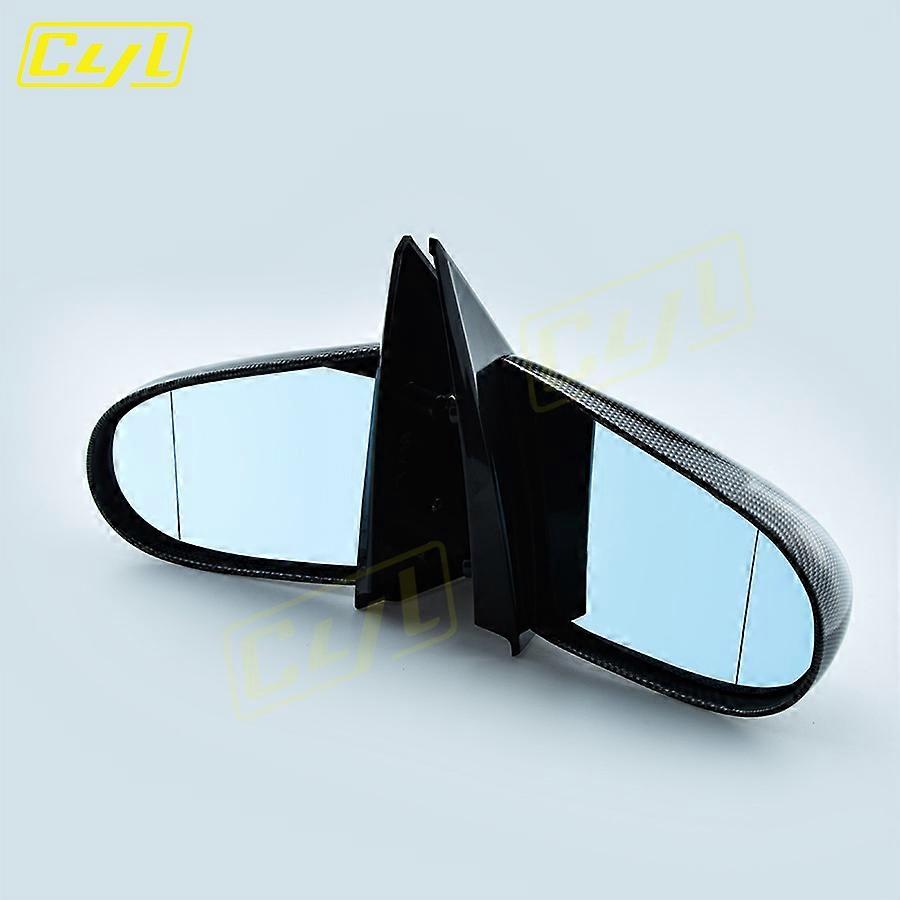 JDM Racing Carbon Film Spoon Style Manual Adjustable Car Side Rearview ...