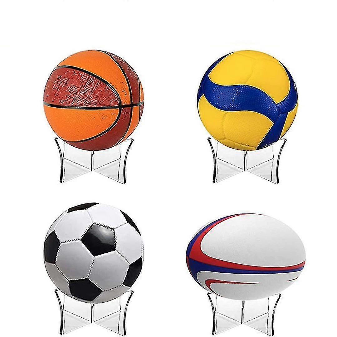 Ball Holders, Basketball Stand Holder Football Stand Acrylic Ball ...