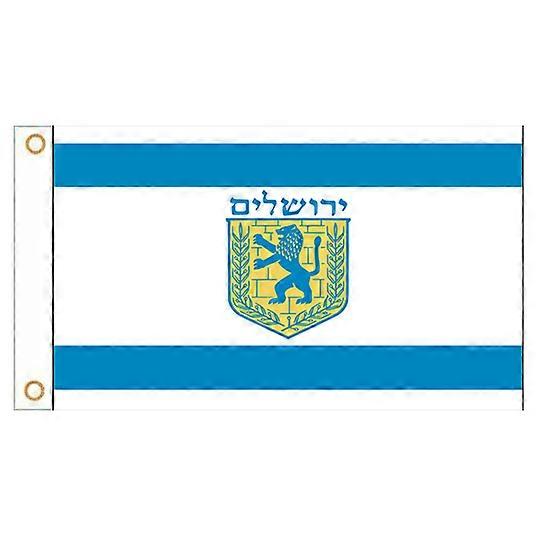 Yehoy 90*150cm Israel Jerusalem Flag For Decoration | Fruugo UK