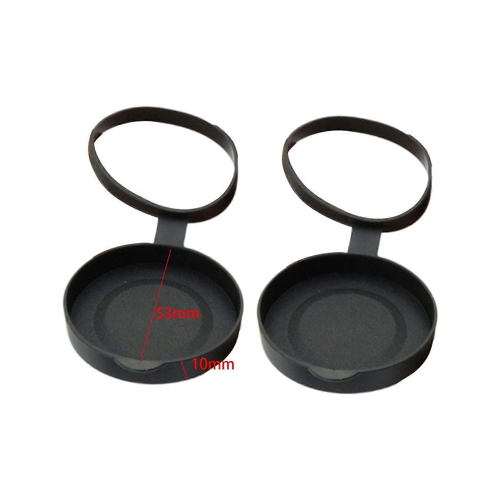 Binocular Lens Cap Replace Parts Simple Installation Black Protective ...