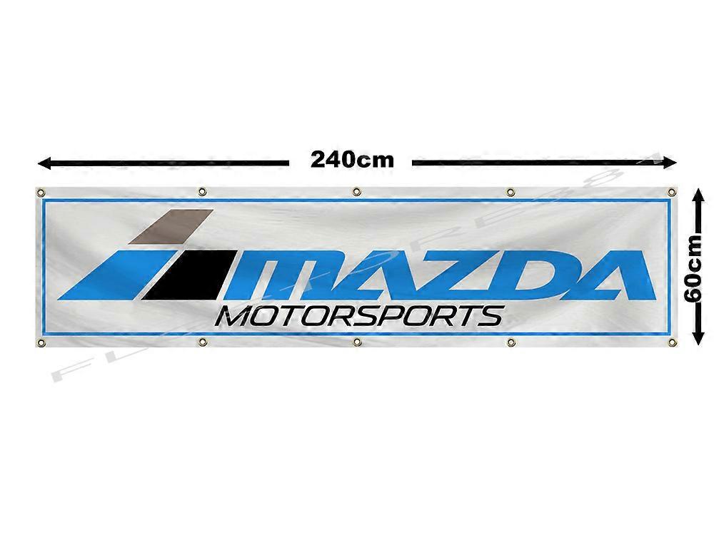 MazdaSpeed Banner Flag Mazda 2x8Ft Racing Car Flag Motorsports Multi ...