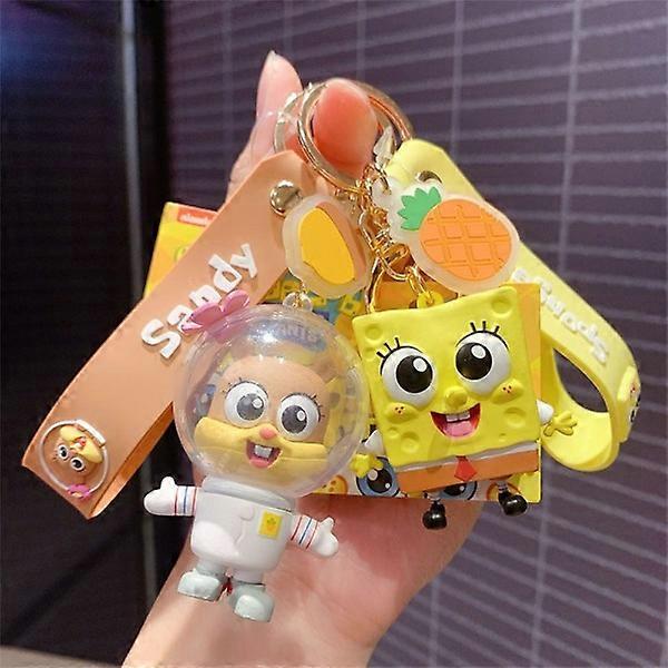 Spongebob Keychains Backpack | Fruugo UK