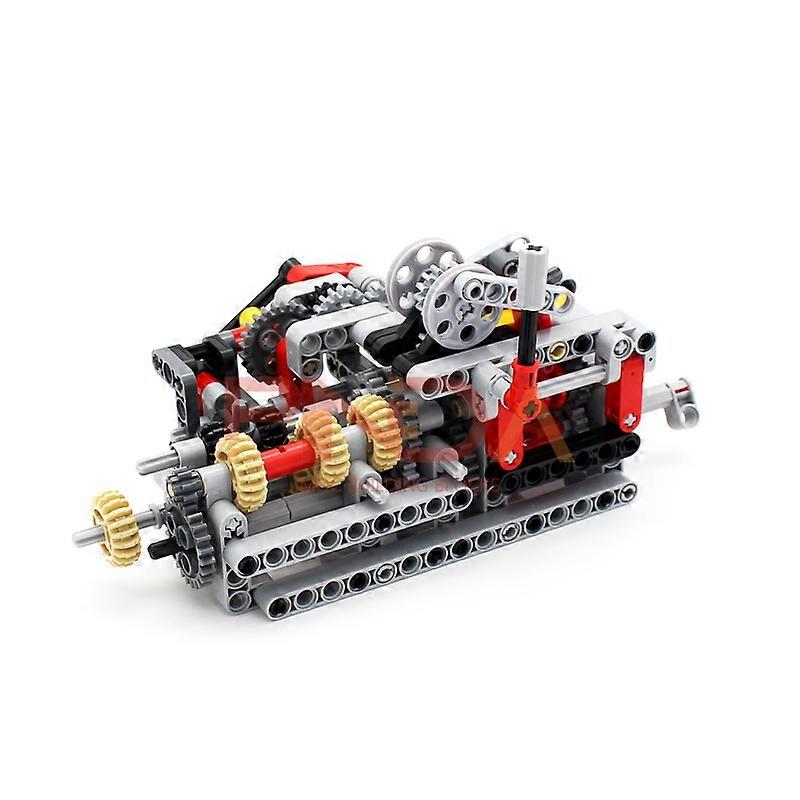 Technology MOC Mechanical Group Engine Gearbox 4 6 8 Speeds with ...