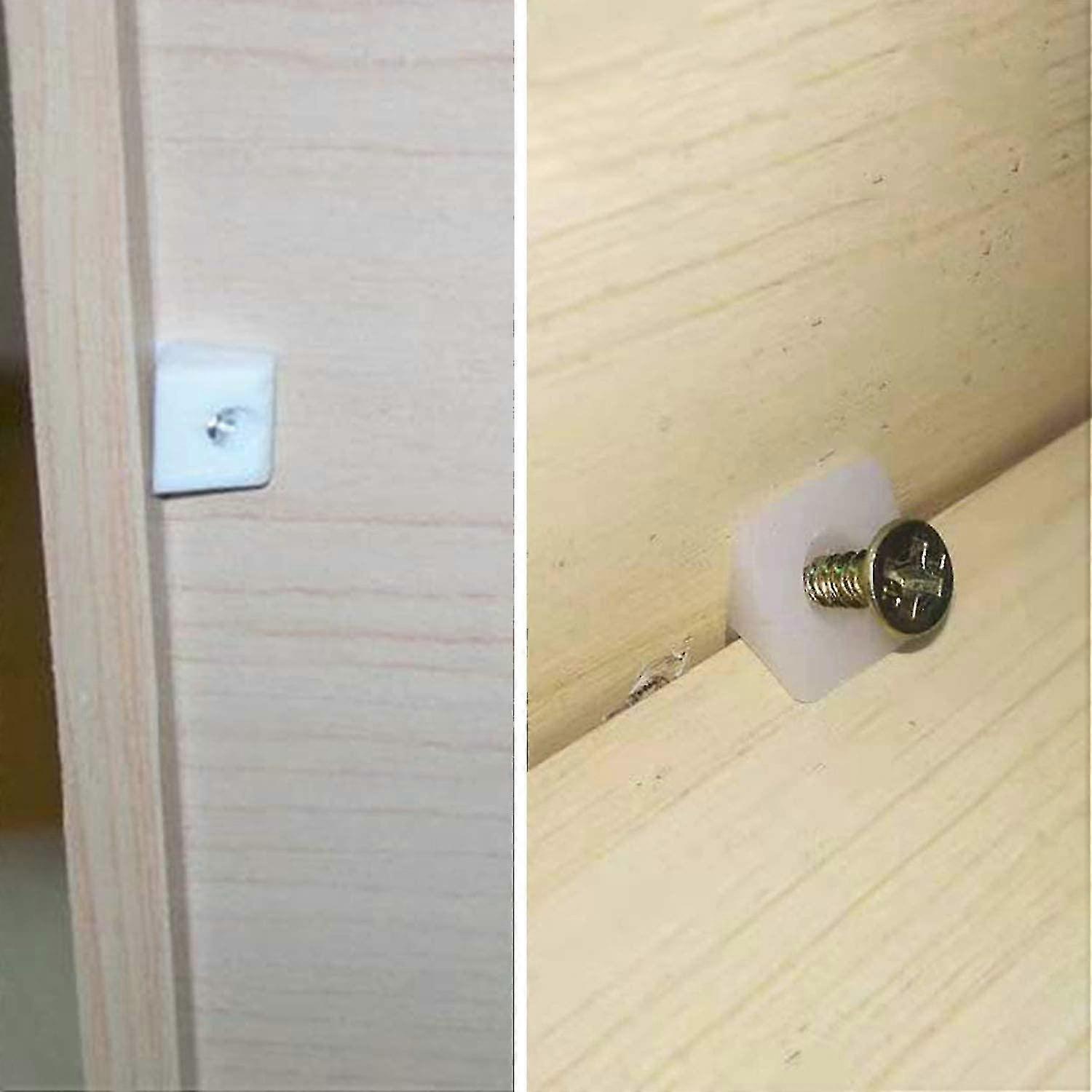 80 Pieces Repair Wedges, Drawer Reinforcement Bracket, Drawer ...