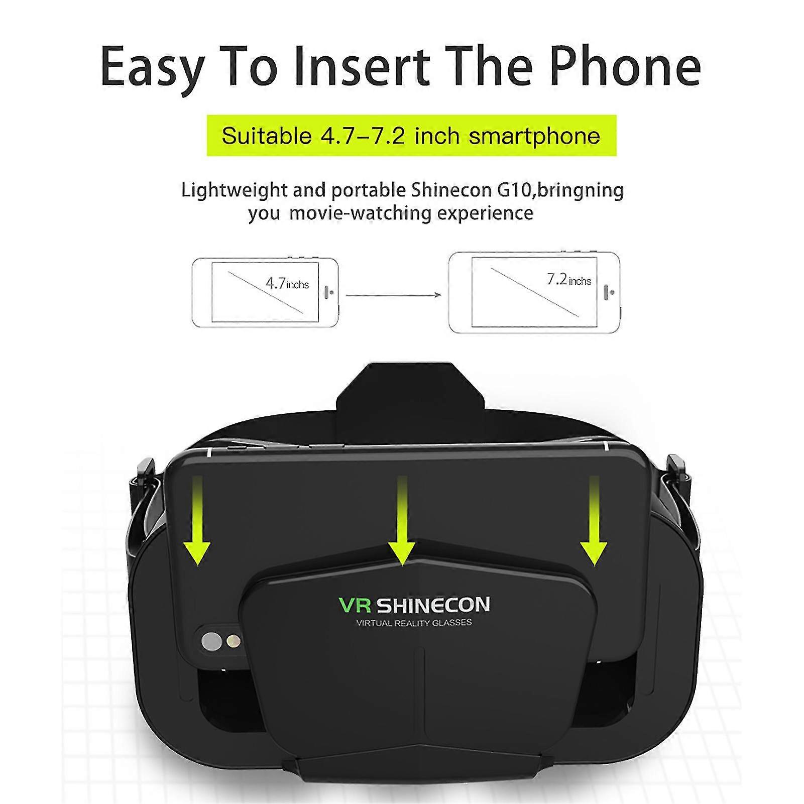 G10 VR Glasses Powerful Giant Screen Immersive Panorama Roaming Virtual ...