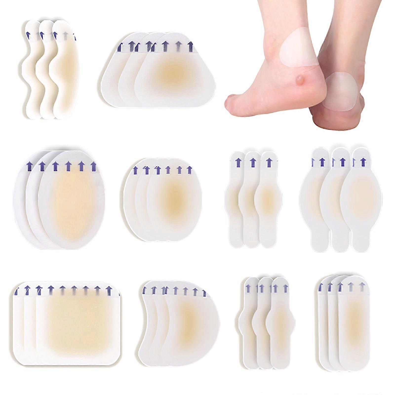 Blister Pads,Blister Bandages,Blister Gel Guard Waterproof Blister ...