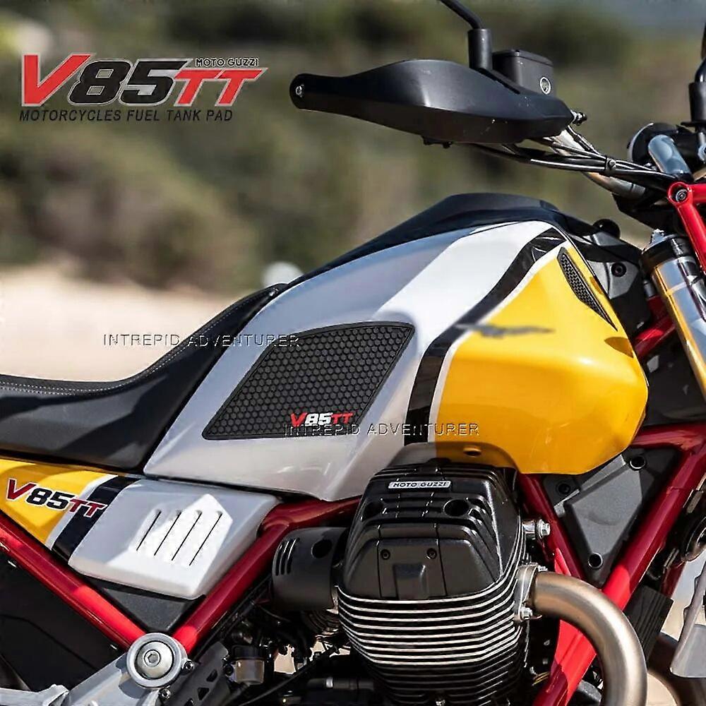 For Moto Guzzi V85TT V85 TT Non-slip Side Anti Fuel Tank Pad Stickers ...