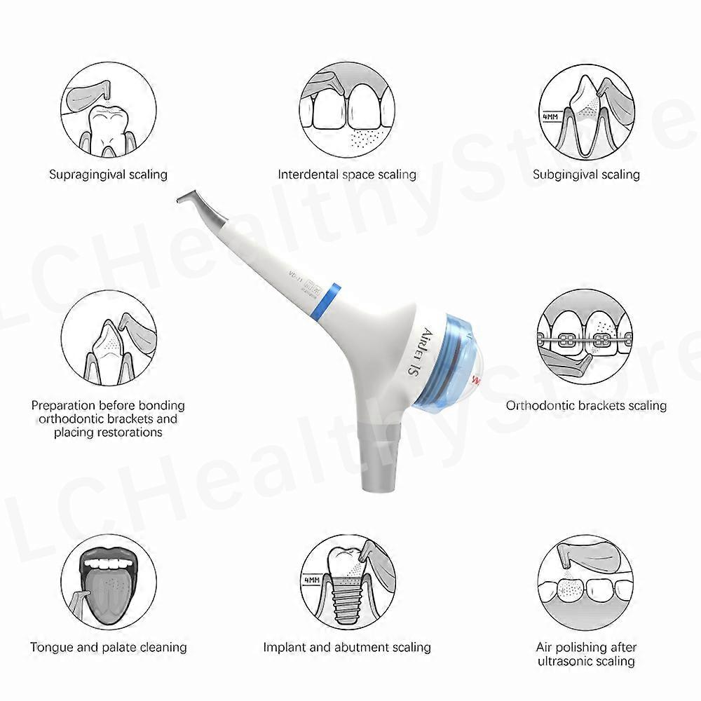 Dental Air Prophy Unit Teeth Whitening Spray Polisher Jet Air Flow ...