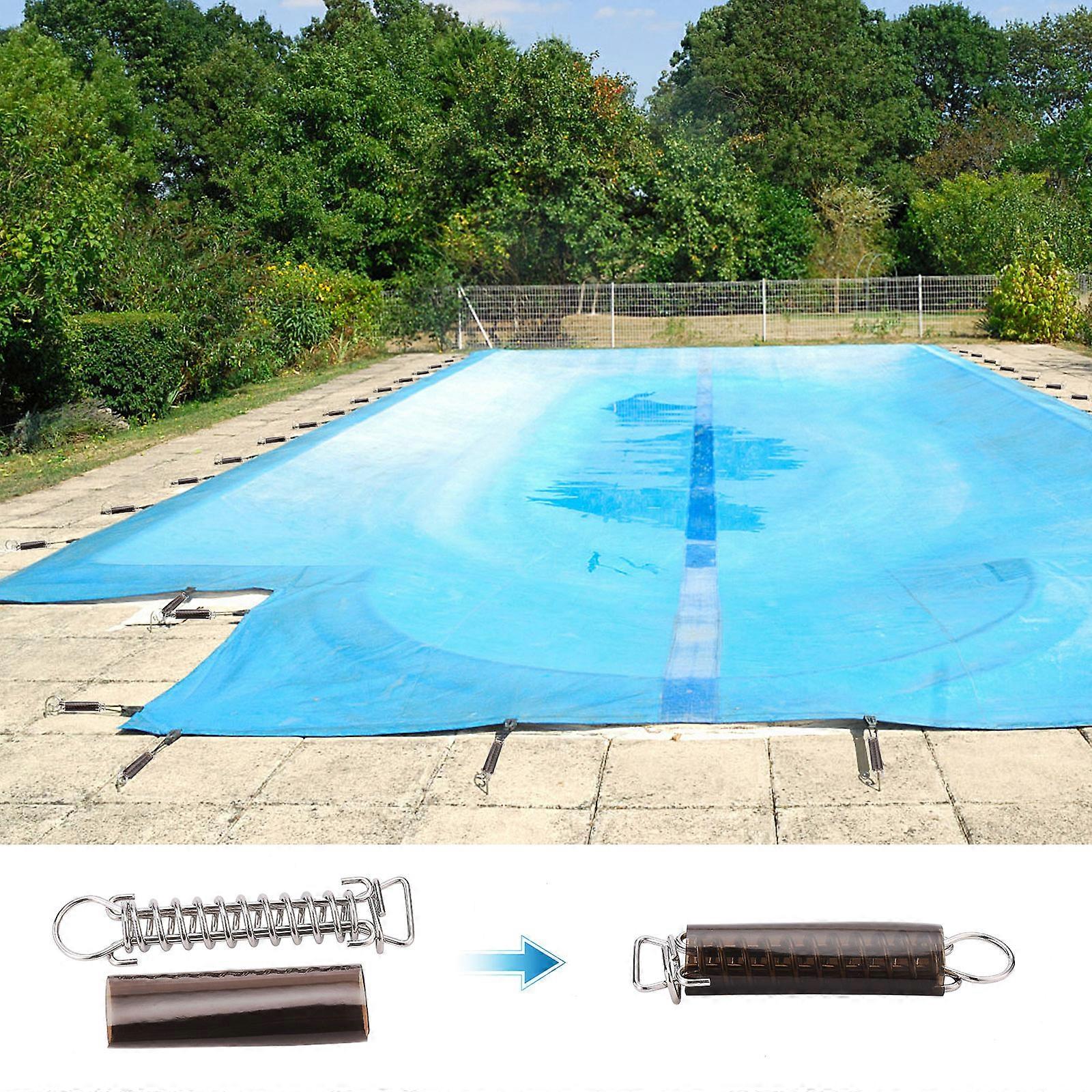 5 PCS Stainless Steel Springs for Pool Cover Swimming Pool Cover ...