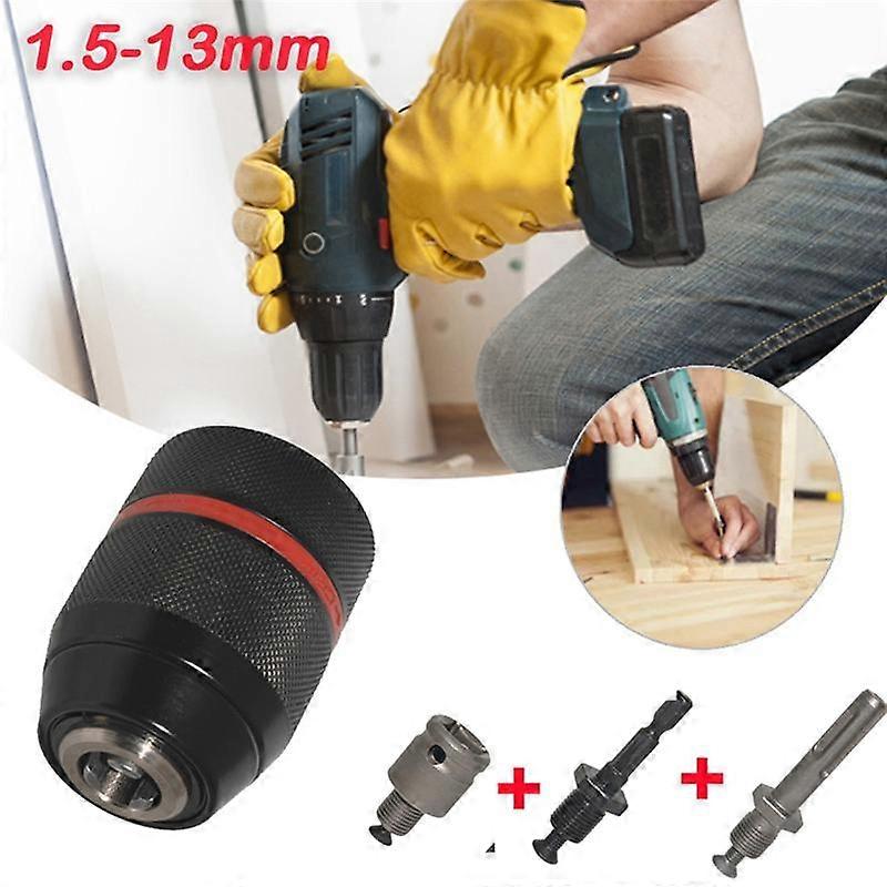 13mm Chuck Set Hand-Tight Self-Locking Chuck Impact Electric Hammer ...