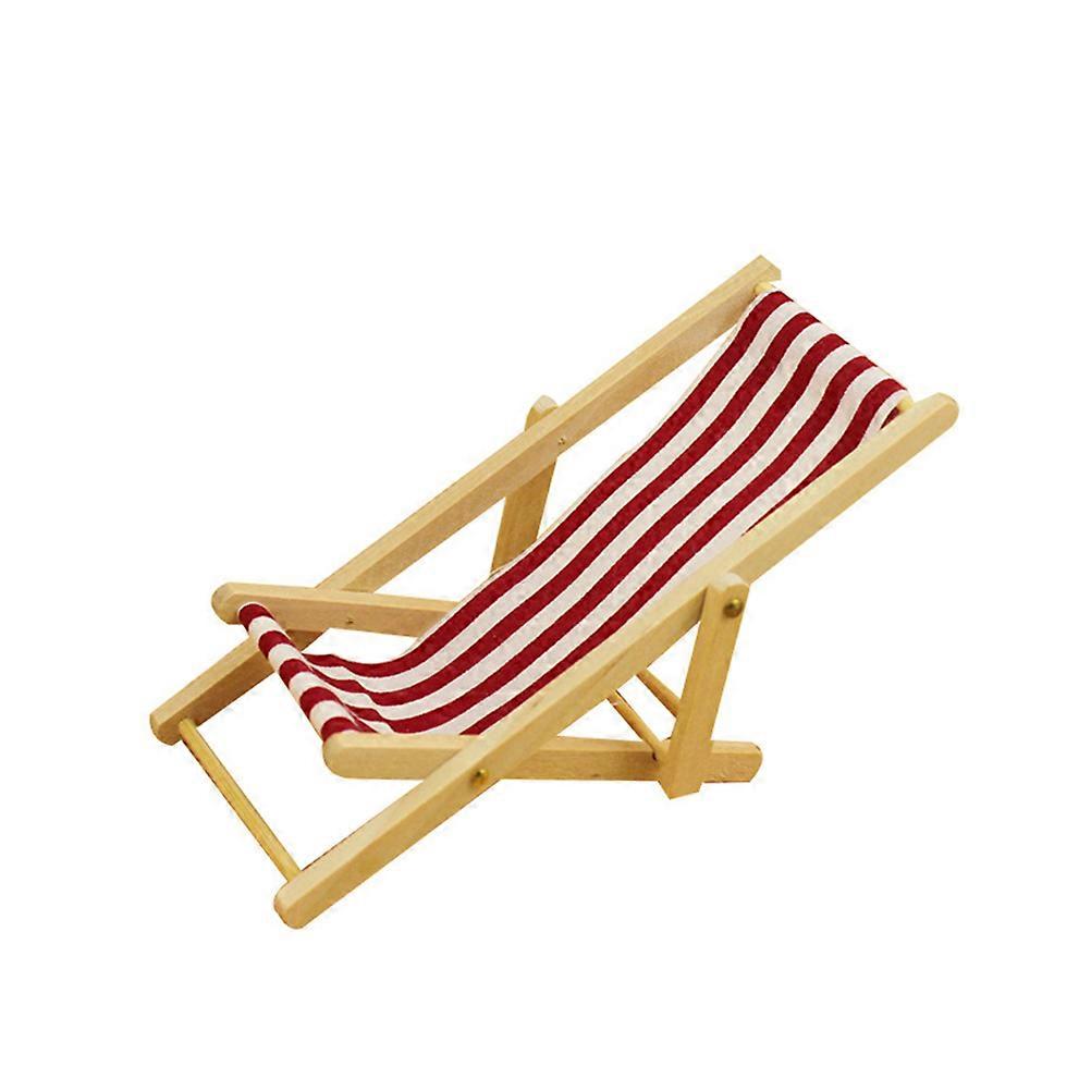 Beach Lounge Chairs Mini Beach Chair Beach Chair Mini House Miniature ...