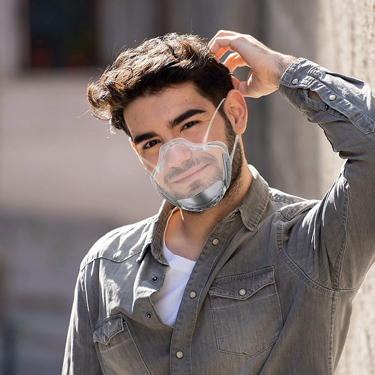 Transparent Face Protection,reusable Mouth And Nose Protection | Fruugo SE