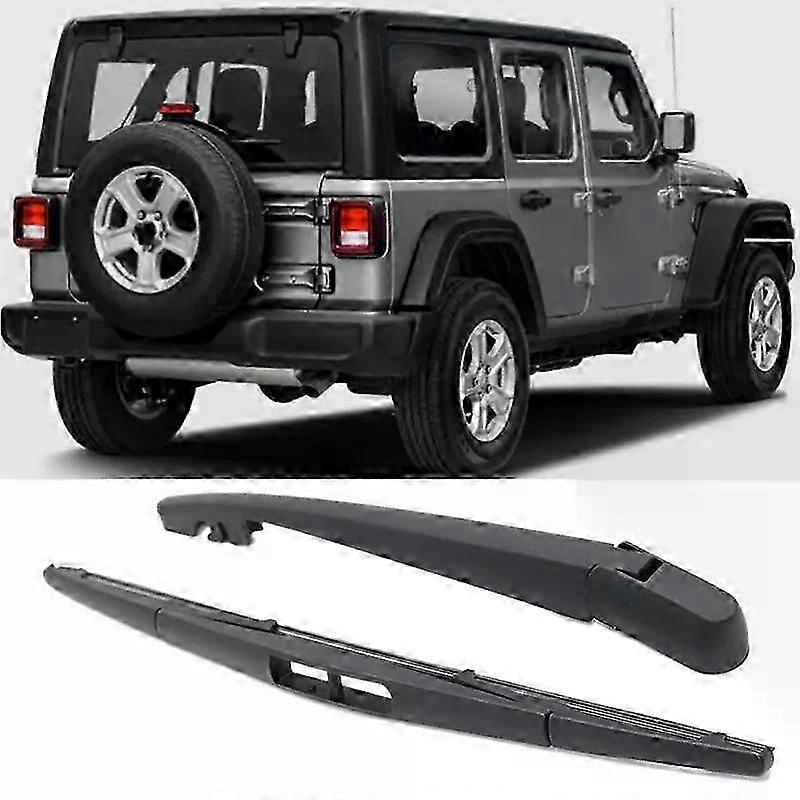 12" Rear Window Wiper Glass Blade Arm For JEEP Wrangler IV JL 2018 2019 ...