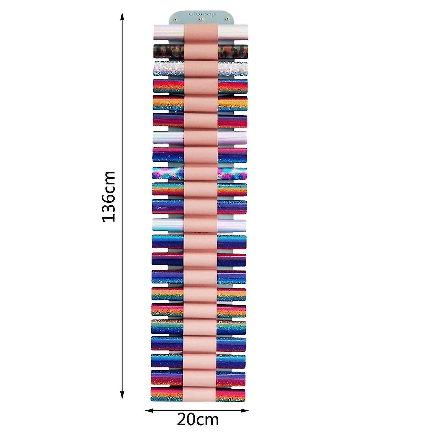 Household Storage Containers Vinyl Roll Holder Vinyl Roll Storage Rack ...