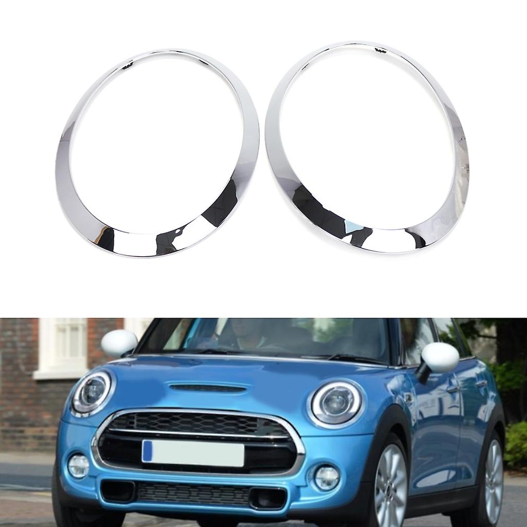 For Mini Cooper F55 F56 F57 Left/Right Headlight Trim Rings 7300631 ...