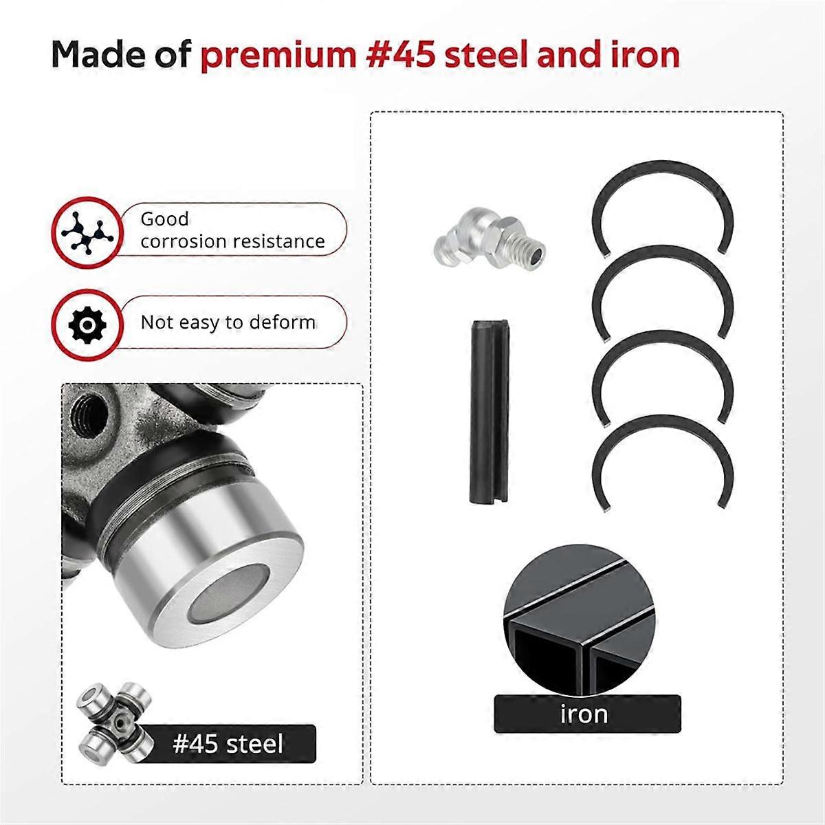Front Prop Shaft U-Joint 2SET for RZR Sportsman General 1000 900 800 ...