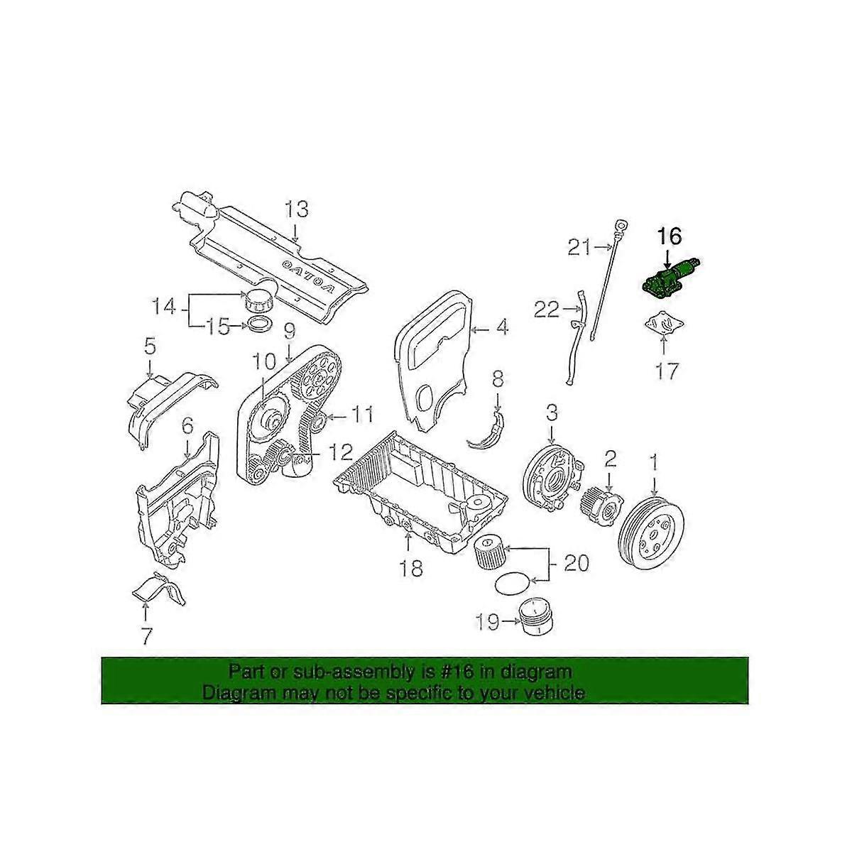 Exhaust Vvt Valve Timing Solenoid For S60 S70 S80 C70 V70 Xc70 Xc90 ...