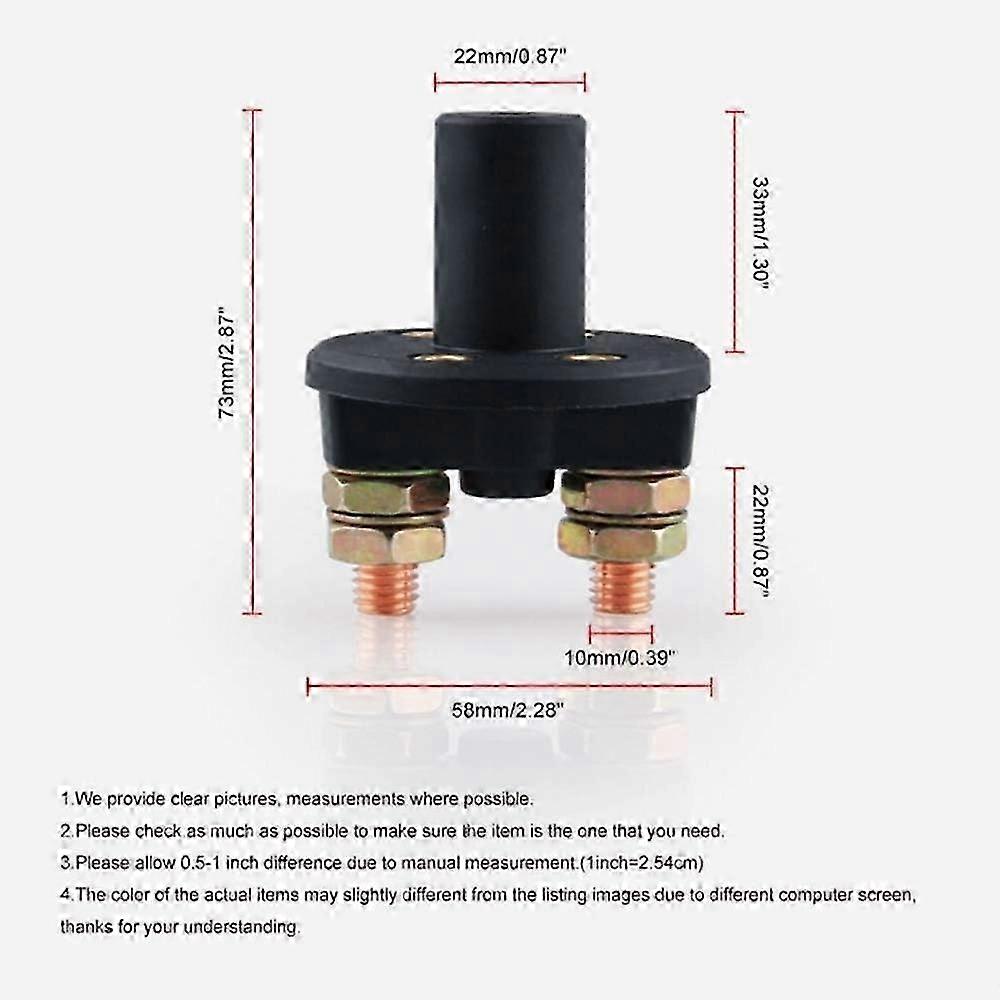 Universal Battery Switch Battery Switch Isolator Primary Battery ...