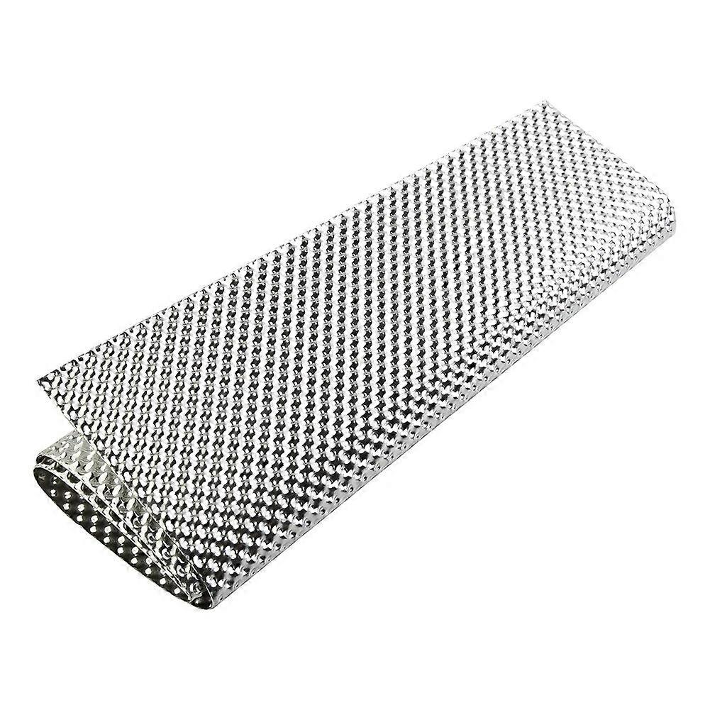 Embossed Aluminum Heat Shield Heat Shield Firewal Fuel Tank Silver ...
