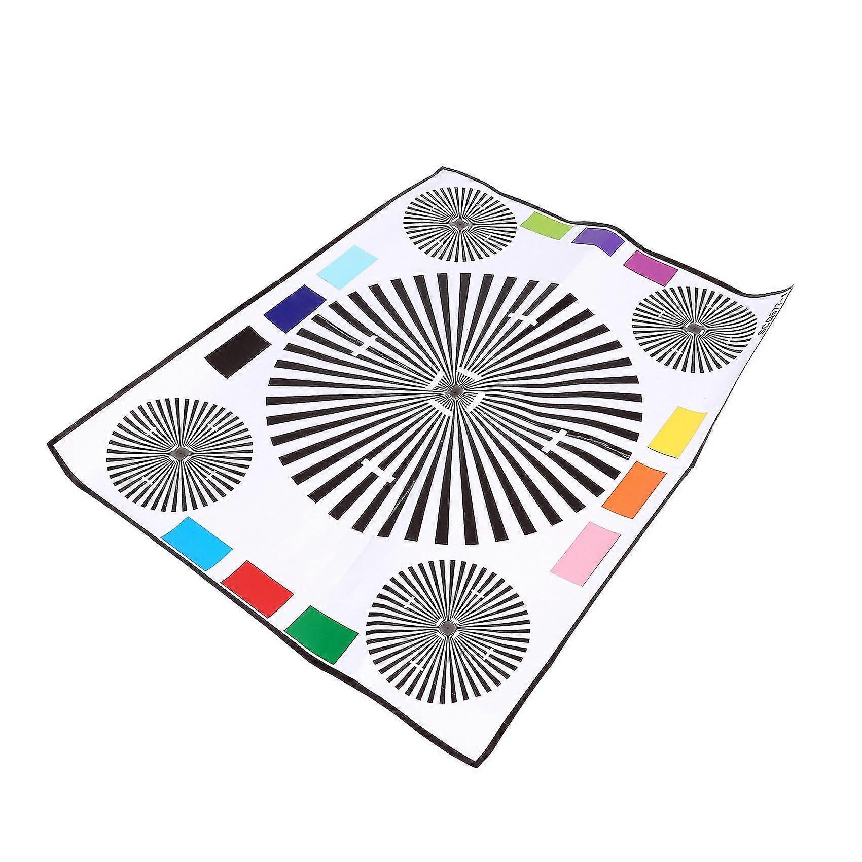 Camera Lens Focus Test Monitor Focus Map/test Map 40x30cm | Fruugo UK